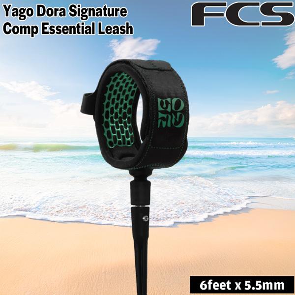 【正規取り扱い店】●BRAND：FCS (エフシーエス)●品番：ECOA-YGD-06F●品名：YAGO DORA ESSENTIAL LEASH 6feet x 5.5mm COMP●カラー : BLACK GREENエフシーエス FCS...