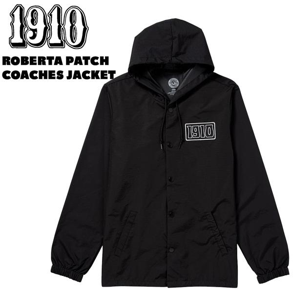ファッション ジャケット 24FW 1910 ナインティーンテン ロベルタパッチコーチジャケット ROBERTA PATCH COACHES JACKET コーチジャケット ナイロンジャケット アウター