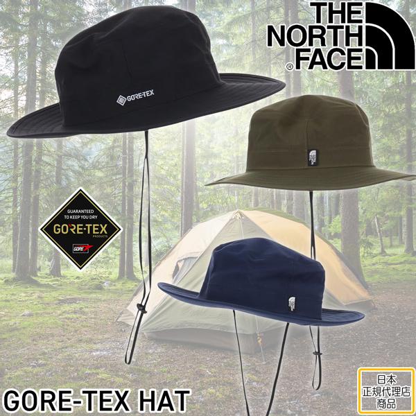 【正規代理店商品】●BRAND：THE NORTH FACE(ザノースフェイス)●品番：NN02304●品名： GORE-TEX HAT 防水 帽子●カラー：CM(コズミックブルー)K(ブラック)OL(オリーブ)●サイズ：L／M値下げ ザノ...