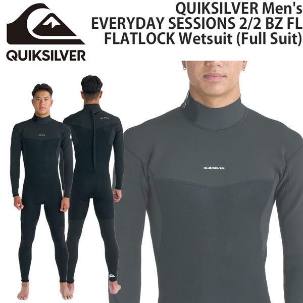 【正規代理店商品】●BRAND：QUIKSILVER(クイックシルバー)●品名 : QUIKSILVER Men's EVERYDAY SESSIONS 2/2 BZ FL FLATLOCK Wetsuit (Full Suit)●品番 :...