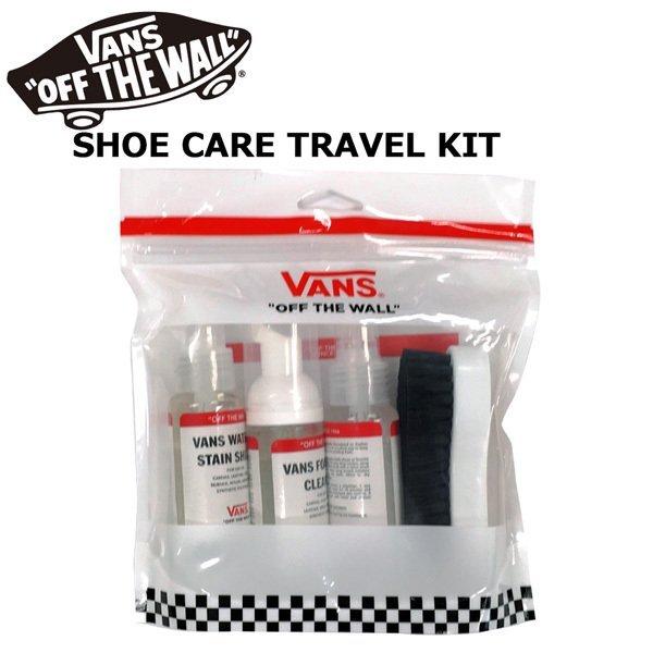 ●BRAND ：VANS(ヴァンズ)●品　番：vn0a3ihtwht●品　名：SHOE CARE TRAVEL KIT シューズケア トラベルキット  Vans のシューズケアの必需品である「撥水」、「クリーニング」、「消臭」、「ブラシ」の...