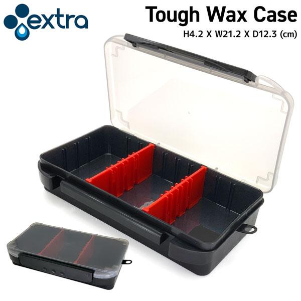【正規取り扱い店】●BRAND : EXTRA(エクストラ)●品番 : Z-04X00000231●品名 : Tough Wax Case●サイズ : H4.2XW21.2XD12.3cmワックス入れ メンテナンス用品 プラスチックケース
