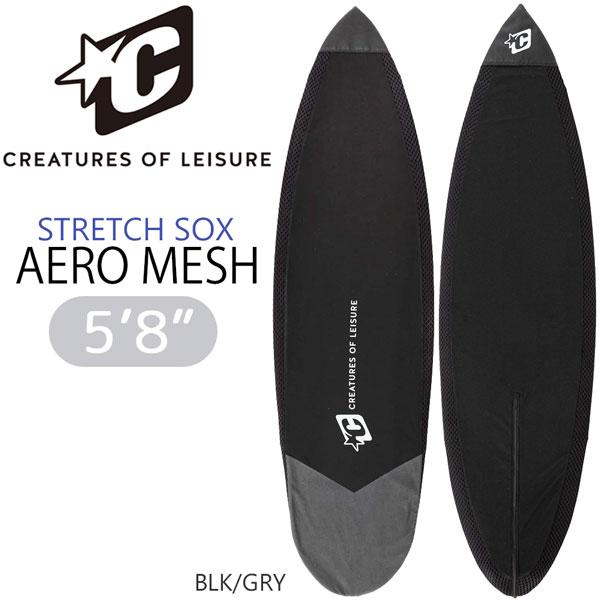 【正規代理店商品】●BRAND ：CREATURES(クリエーチャー)●品　番：10023103000●品　名：STRETCH SOX AERO MESHエアロメッシュケース ショート用 サーフボードケース●カラー：BLK/GRY●サイズ：...