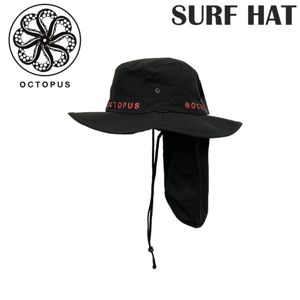 【正規代理店商品】●BRAND : OCTOPUS (オクトパス)●品番 : 11003263002●品名 : SURF HAT●カラー : BLACK●サイズ : フリーサイズ●素材 : ポリエステル●生産国 : 中国オクトパス サーフハ...