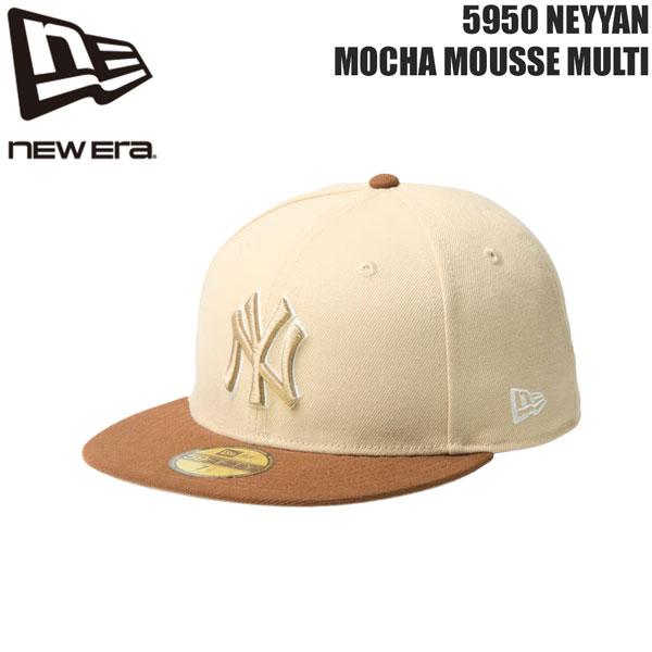 【正規代理店商品】●BRAND：NEW ERA(ニューエラ)●品名 : 5950 NEYYAN MOCHA MOUSSE MULTI●品番 : 14745151●カラー : オーツミルク/トッフィー（ロゴカラー）ベージュ/クローム（FLAG...