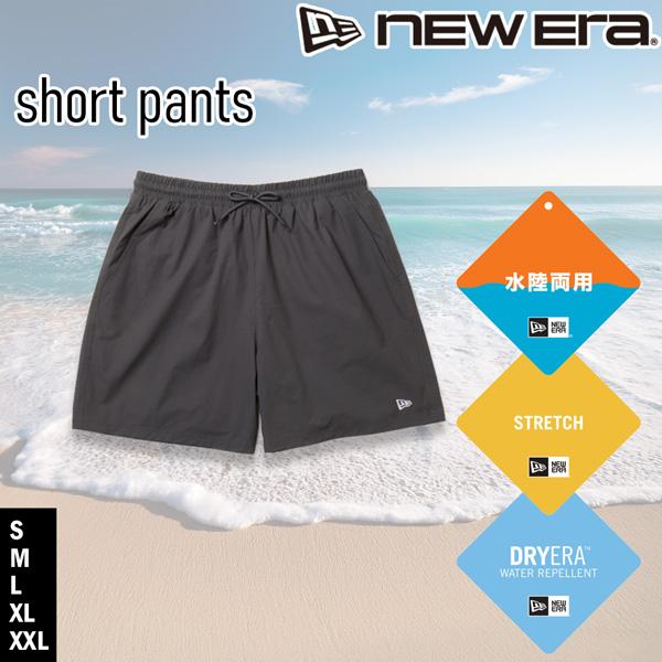 【正規代理店商品】●BRAND：NEW ERA(ニューエラ)●品番：14774237●品名：ショートパンツ 水陸両用 ●カラー : チャコールグレー（FLAGカラー）ホワイト●サイズ：S／M／L／XL／XXL●素材：ポリエステル●生産国 :...