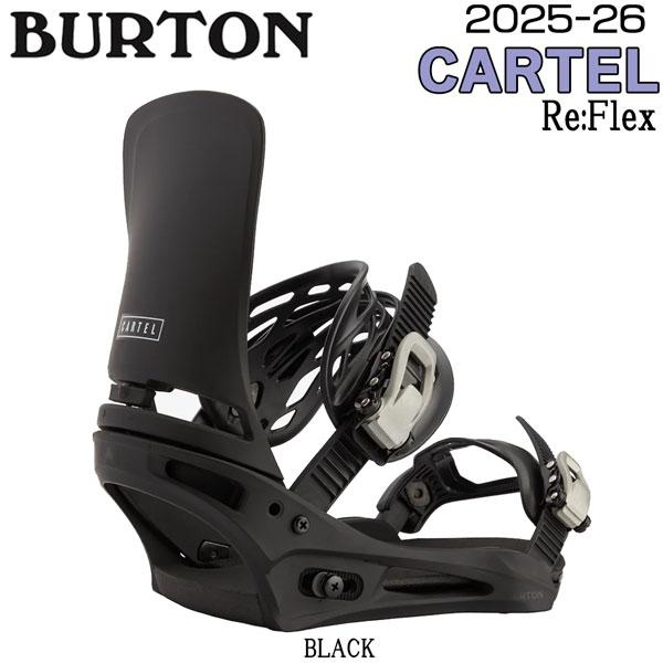 【正規代理店商品】●BRAND ：BURTON(バートン)●品　番：21b-10539107001●品　名：CARTEL Re:Flex カーテル●カラー ：BLACK ●サイズ：S(24cm〜26cm)/ M(26cm〜29cm)/ L(...