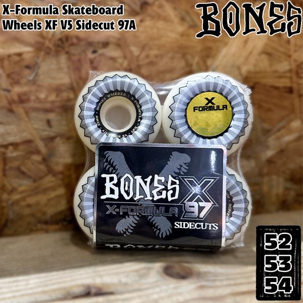 【正規取り扱い店】●BRAND ：BONES（ボーンズ) ●品 番 : 33222333●品 名：X-Formula Skateboard Wheels XF V5 Sidecut 97A 4個set ●SIZE : 52／53／54※使用...