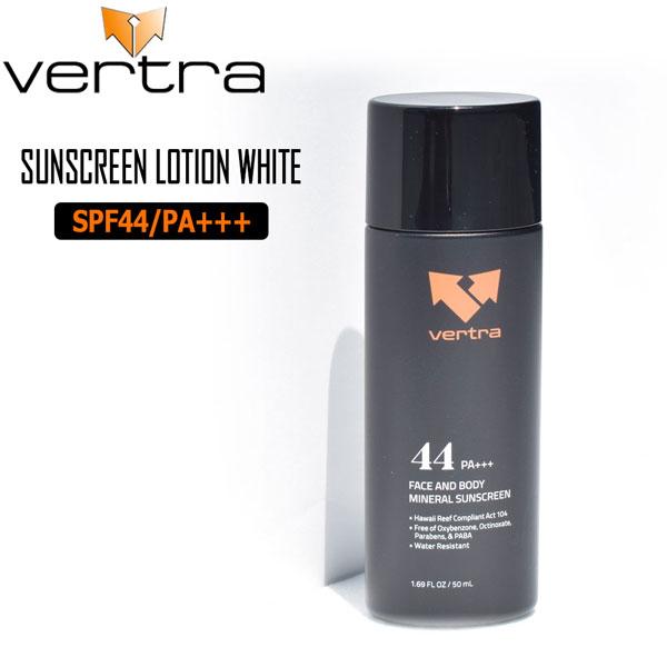 【正規取り扱い店】●BRAND：VERTRA(バートラ)●品　番：4560489649399 ●品　名：SUNSCREEN LOTION WHITE SPF44 ■ 製品仕様・顔、ボディー用・SPF44 PA+++・ホワイト・保湿効果に優れ...