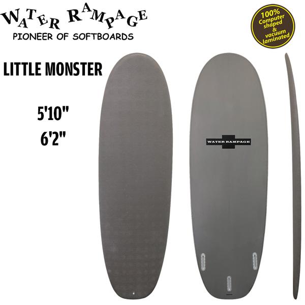 【正規代理店商品】●BRAND：WATER RAMPAGE(ウォーターランページ)●品番：7925192●品名：LITTLE MONSTER GRAY CROCODILE/GRAYソフトデッキ＆ハードボトム ●カラー：GRAY CROCOD...