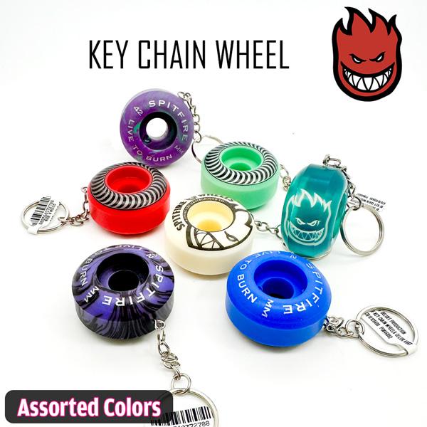 【正規取り扱い店】●BRAND：SPITFIRE(スピットファイア)●品番：ADV-WHEEL-168●品名：KEY CHAIN WHEEL ASSORTED COLORS 1個※色は選べません●生産国 : メキシコスピットファイア SPI...