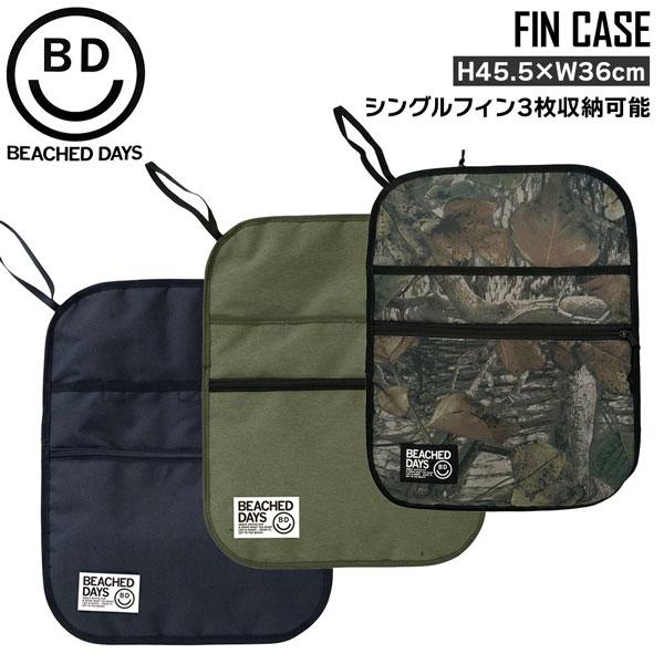 ●BRAND：BEACHED DAYS　(ビーチドデイズ)●品番：BY790024●品名：サーフィン フィンケース●サイズ：H45.5cm×W36cm●シングルフィン3枚収納可●カラー：CAMOBLACKBEIGE
