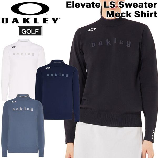 【正規代理店商品】●BRAND ：OAKLEY(オークリー)●品　番： FOA500791 ●品　名： ELEVATE 長袖 セーター モックネックシャツ●color : 100(WHITE) 02e(BLACKOUT) 67Z(PEACO...
