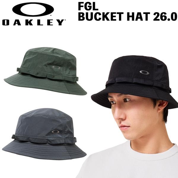 【正規代理店商品】●BRAND：OAKLEY(オークリー)●品番：FOS902410●品名：FGL BUCKET HAT 26.0●カラー：GRAY-DUST(23B)MOSS-GREEN(760)PHANTOM(01N)●サイズ：ワンサイ...