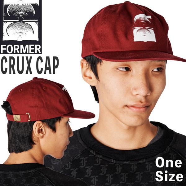 【正規代理店商品】●BRAND ：FORMER (フォーマー)●品　番：HW23102C1●品　名：CRUX CAP●サイズ：FREE●カラー：CRIMSON