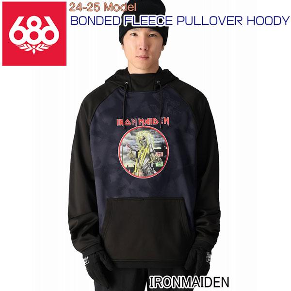 【正規代理店商品】●BRAND：686 シックスエイトシックス●品番：M4WNCS115●品名：BONDED FLEECE PULLOVER HOODY●サイズ：S/ M/ L/ XL/ XXL●カラー：IRONMAIDEN●TECH：スト...
