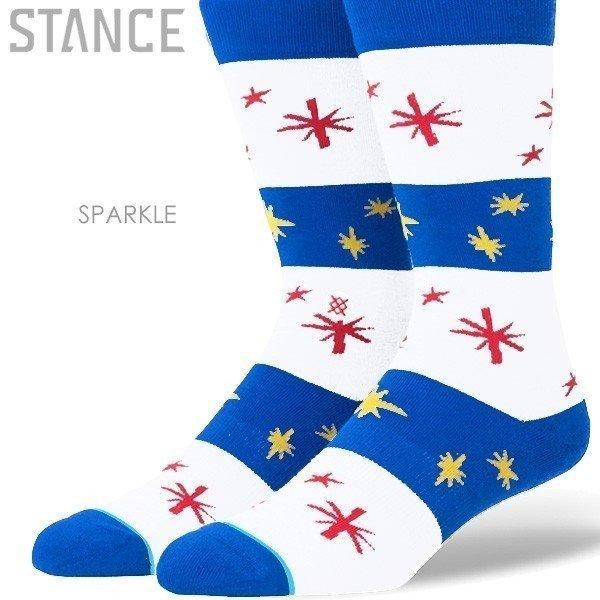 ●BRAND ：STANCE(スタンス)●品　番：M545A18SPA●品　名：  SPARKLE●サイズ：M メンズ 23.5-25.5cm●カラー：Blue●注　意：・洗濯機で洗濯できます。・漂白やアイロンはお避けください。・フィッティ...