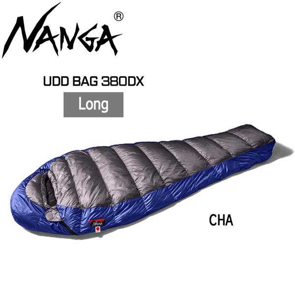 【正規代理店商品】●BRAND ：NANGA(ナンガ)●品 番：UDDBAG380DXL●品 名：UDD BAG 380DX ロング 【詳 細】・生地　15dnナイロンシレ撥水加工・内部構造　上面:ボックスキルト構造　下面:シングルキルト構...