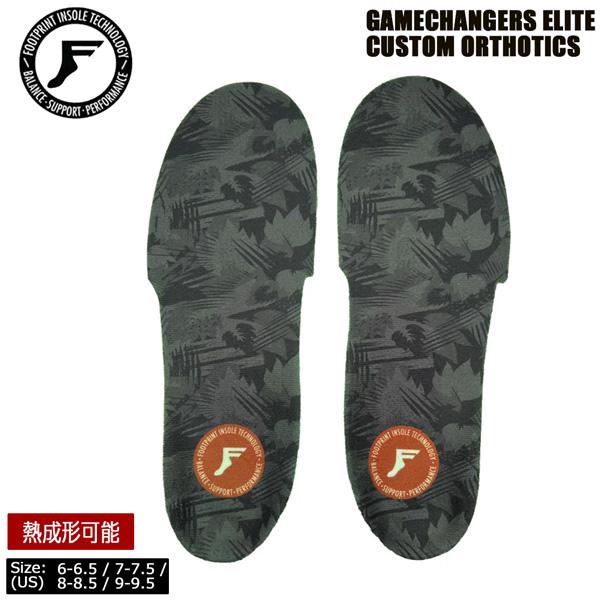 ●BRAND ：FOOTPRINT(フットプリント)●品　番：VIFPGCELDGCAMO●品　名：GAMECHANGERS ELITECUSTOM ORTHOTICS ●カラー：DARK GREY CAMO●サイズ：US6-6.5（24-...