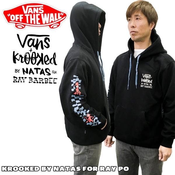 【正規代理店商品】●BRAND ：VANS(バンズ)●品　番：VN0A7SF1BLK●商品名：KROOKED BY NATAS FOR RAY PO●SIZE：(UNISEX)M/L●color：BLACK