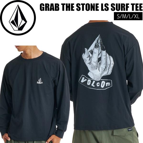 【正規代理店商品】●BRAND：VOLCOM(ボルコム)●品番：VST261009●品名：GRAB THE STONE LS SURF TEE●カラー：BLK●サイズ：M/L/XL●素材：ポリエステル100%VOLCOM ボルコム Tシャツ...