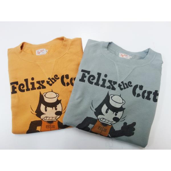 GARMENT DYING SWEAT SHIRT FELIX THE CAT "1919"NAF-1168のカスタムジャケットと同じく、VP-71(＝第71哨戒飛行隊）をモチーフとしたFELIX THE CATのオリジナルイラストをミリタ...