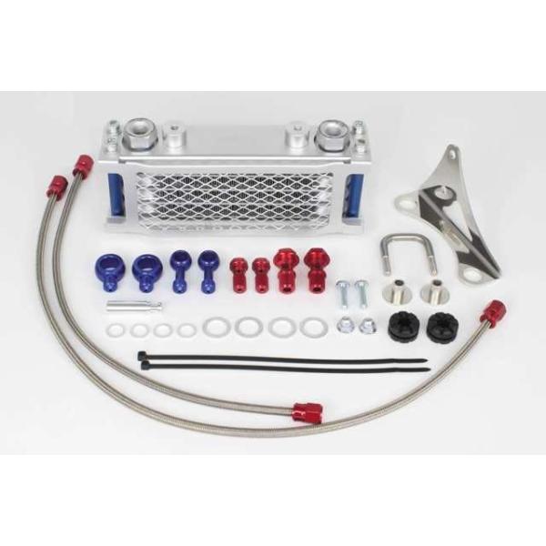 TAKEGAWA Ape コンパクトクールOILクーラー(武川製スペシャルクラッチカバー装着車用)コンパクトクールAW(4フィン5オイルライン)*適応車両仕様武川製スペシャルクラッチカバー装着車*オイル取出し方法オイル取出し口が標準装備され...