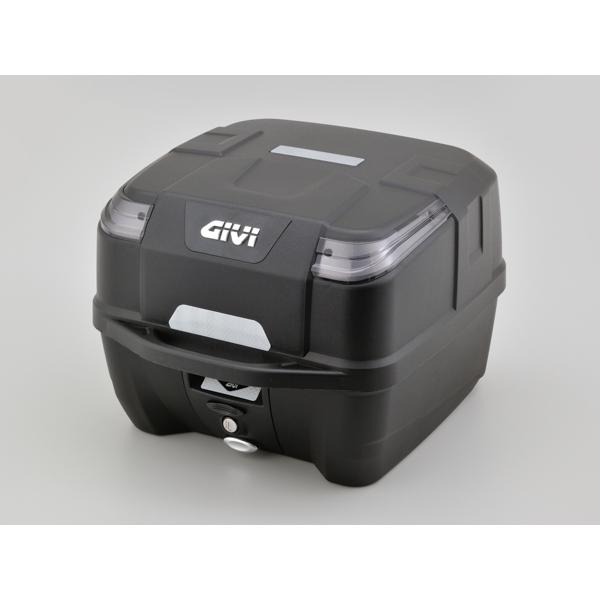 DAYTONA GIVI モノロックケース  33Ｌ ATLASシリーズ(ストップランプ無し)コンパクトながらフルフェイスヘルメット1個やA4サイズのビジネスバッグがすっぽり入るサイズです。フタを閉めるだけでロックが掛かる「プッシュダウンク...