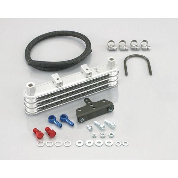KITACO ニュースーパーオイルクーラーKIT/キタコ製DOHC シリンダーヘッド取り出し用（3 段コア） ボアアップを初めとして、ハイチューンされたエンジンの必需品。高回転、高性能化したエンジンはその代償として膨大な熱を発し、熱対策なし...