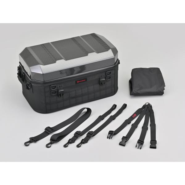 ロングツーリングやキャンプ泊に対応容量たっぷり45Lタイプ・タイプ：カーボン・容量：45L・最大積載重量 ：11kg　・本体重量（付属品込）：3.0kg・サイズ：H300×W530×D320（mm）・素材：トップシェル - ポリカーボネート...