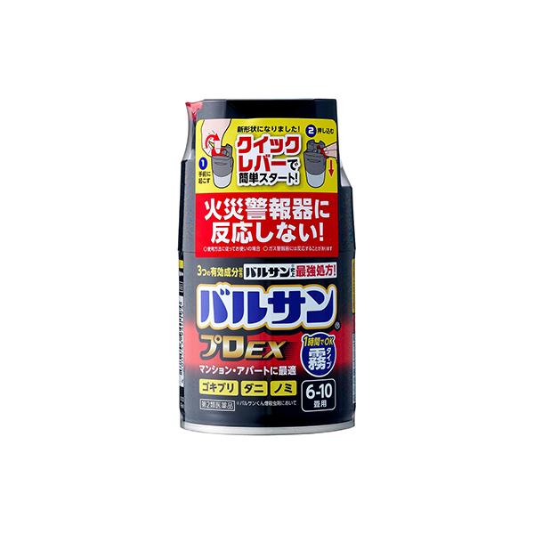 【バルサン特集】使いやすく、火災警報器に反応しない（※）霧タイプのくん煙殺虫剤●３つの有効成分（メトキサジアゾン、フェノトリン、d・d-T-シフェノトリン）が抵抗性チャバネゴキブリ、大型ゴキブリ、ダニ、ノミなどの衛生害虫を駆除します。●火災...