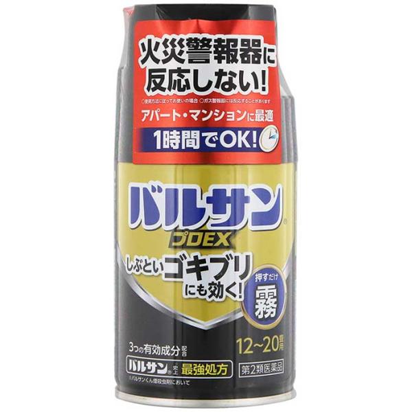 【バルサン特集】使いやすく、火災警報器に反応しない（※）霧タイプのくん煙殺虫剤●３つの有効成分（メトキサジアゾン、フェノトリン、d・d-T-シフェノトリン）が抵抗性チャバネゴキブリ、大型ゴキブリ、ダニ、ノミなどの衛生害虫を駆除します。●火災...