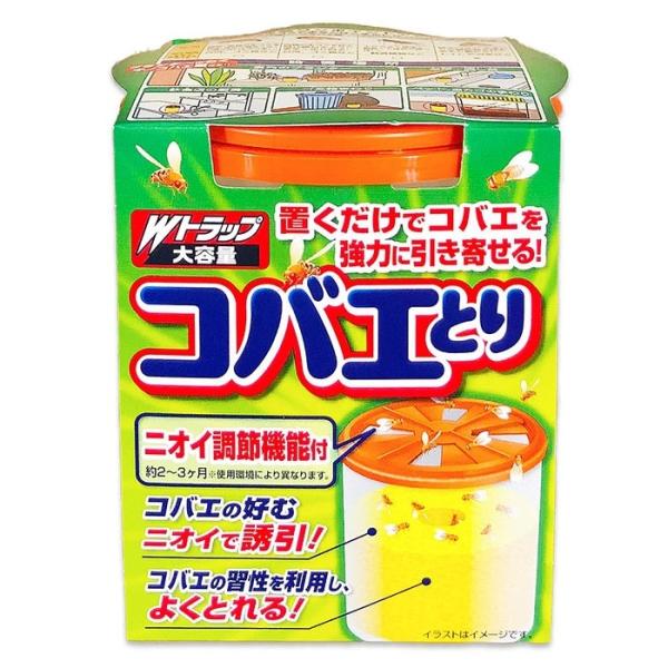置くだけでコバエを強力に引き寄せる誘引駆除マットで、簡単に、誘引捕獲し殺虫します。コバエの好む色と香りで誘引。台所や流し台、飲食店の厨房、ゴミ箱の周り、玄関などに設置。食品周りはもちろん、昆虫や小動物の飼育ケース、観葉植物の周辺など、殺虫剤...