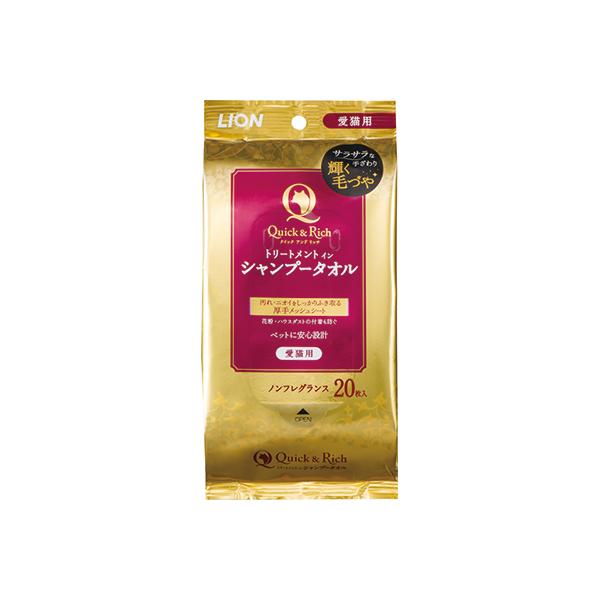 ・ボディの汚れ・ニオイ・抜け毛をしっかりからめてふき取る厚手メッシュシート採用のシャンプータオルです。・ミクロトリートメント成分が被毛の1本1本をコートし、指通りなめらか、サロンのような極上の仕上がりに。・静電気防止効果で花粉・ハウスダスト...