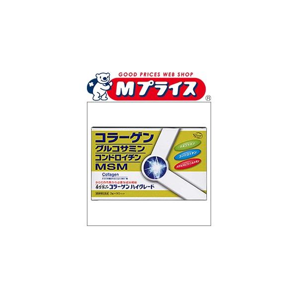 「養生」食品 コラーゲン ハイグレードは、豚皮由来の発酵コラーゲンペプチド、鶏軟骨由来のコラーゲン、エビ・カニ由来のグルコサミン、サメ軟骨・鶏軟骨由来のコンドロイチン、ＭＳＭ（メチルスルフォニルメタン）を配合した、からだに必要な成分を補給す...