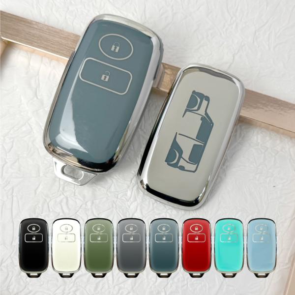 【適合情報】車種：ダイハツ タフト型式：LA900S/LA910S年式：2020(令和2)年6月〜※年式・グレード・オプション等により適合しない場合がございます。形状・サイズ等をご確認の上ご注文お願い致します。【商品説明】スマートキーケース...