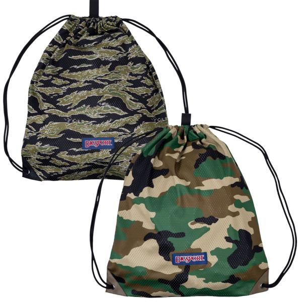 INTERBREED 2026 SPRING/SUMMER COLLECTION。“レコード入れば何でも入る” がキャッチコピーの Bag レーベル、 DIG SPORT のジムサック。本体生地はバスケジャージ等で良く見られる縦長ホールのメ...