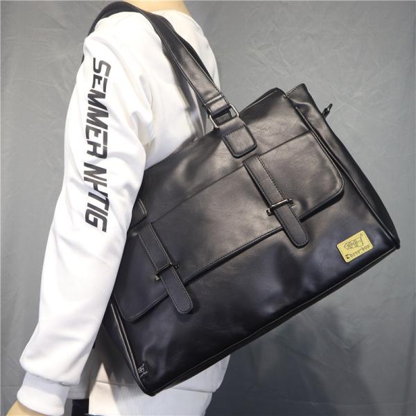 商品情報★カラー：ブラック、ライトブラウン、ダークブラウン★商品コード：（FT007）　★実寸：高30X幅45Xマチ12cm★セット内容：バッグx1★素材：PUレザー★原産国：中国製※平置きで採寸を致しますので、多少の誤差がございます。※海...
