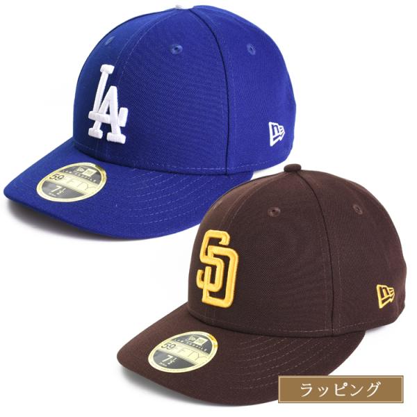 ニューエラを代表するスタイル［59FIFTY］の基本的な特徴はそのままに、クラウンを低く設計した［Low Profile 59FIFTY］。丸みを帯びたフォルムで、フロントにMLBのチームロゴ、後部にはMLBロゴの刺繍が特徴的。ブランドNe...
