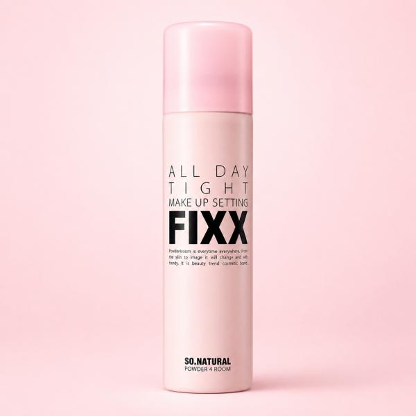 SO.NATURAL FIXX オールデイタイト メイクアップセッティングフィクサー■メイクをキープするフィクサーミストメイクの仕上げに使用するメイクキープミスト。細かいミストが顔全体に広がり、きれいな仕上がりを長時間キープします。■細かい...