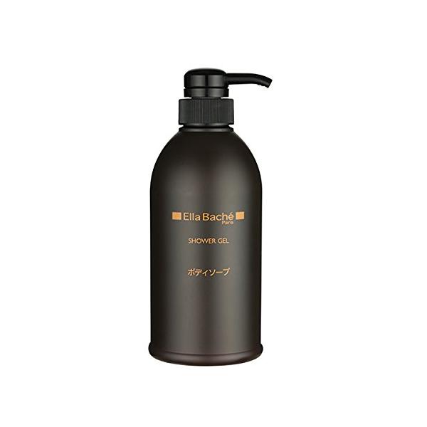 【商品名】　エラバシェ ボディソープ 500ml 【商品説明】　・スキンタイプ:ノーマル・内容量:500ml・原産国:フランス・髪質:ノーマル 【サイズ】　高さ : 7.00 cm　横幅 : 7.40 cm　奥行 : 18.60 cm　重量...