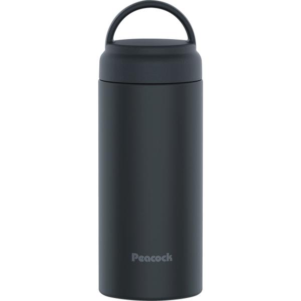 【商品名】　ピーコック 水筒 ステンレス ボトル スクリューマグボトル (ハンドル付き) 保温 保冷 350ml チャコールグレー AKZ-35 HCH 【商品説明】　・サイズ(約):6.8×6.8×19.1cm・本体重量(約):0.2kg...