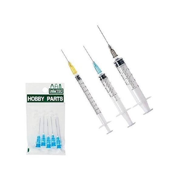 【商品名】　 工作・工業用注射器 インジェクター / シリンジ &amp; 替針セット 《 #MMTM-20 / 3本入り・#MMHP-28 / 替針 5本入り 【商品説明】　・1.0ml（針径0.5mm）2.5ml（針径0.6mm）5.0...