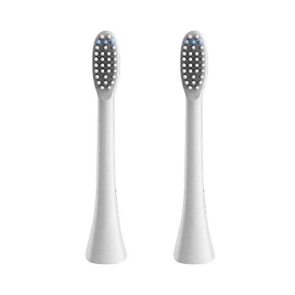 【商品名】　（正規品）InfinitusValue スマートトラッキング電動歯ブラシ専用替えブラシ レギュラーサイズ 2本組 ホワイト IVHB01WB 【商品説明】　・原産地:中国・同梱品:ブラシヘッド2本・本体サイズ:高さ70×幅105...