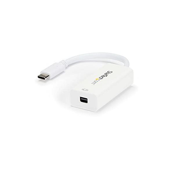 【商品名】　StarTech.com USB-C - Mini DisplayPort ディスプレイ変換アダプター4K60HzDP AltモードThun 【商品説明】　・4K60Hz解像度: 高い解像度が要求される作業に適した4K60Hzデ...