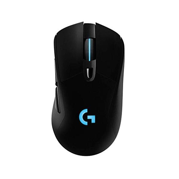 【商品名】　Logicool G ゲーミングマウス G703h LIGHTSPEED ワイヤレス マウス HERO 25Kセンサー エルゴノミクス LI 【商品説明】　・【Logicool G G703h ワイヤレスゲーミングマウス】人の手...