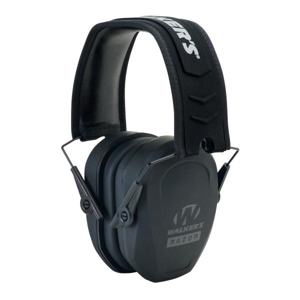 【商品名】　Walker's Razor スリム パッシブ イヤーマフ - 超低プロファイル イヤーカップ - ブラック 【商品説明】　・コンパクトに折りたためるので持ち運びや収納が簡単です。・ノイズからNRR 27保護。・メタルワイヤーフ...