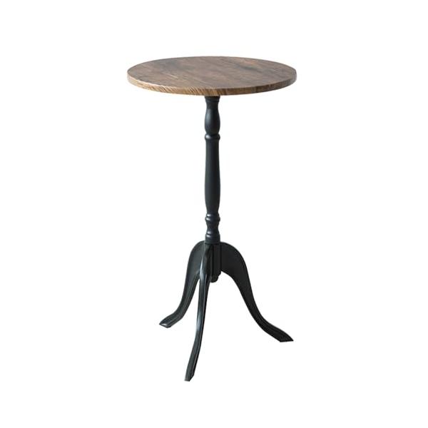 【商品名】　永井興産(Nagai Kosan) サイドテーブル ウッド 木目 北欧風 軽量 スリム モダン 机 飾り台 天板30×30×高さ52.5cm 【商品説明】　・ソファ横やベッドサイドはもちろん、観葉植物やお気に入りの小物を置いてデ...