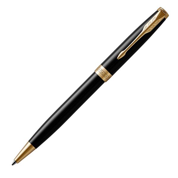 【商品名】　PARKER パーカー ボールペン 油性 ソネット ラックブラックGT 1950784 正規輸入品 【商品説明】　・・1994年の発売から時代とともに進化を続け、最も幅広いラインアップで多くの人に愛されるソネットです。・・シンプ...