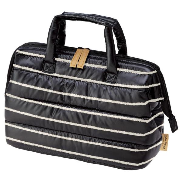 【商品名】　スケーター (skater) 保冷 がま口 ランチバッグ L レトロフレンチ ブラック KGA2SF 【商品説明】　・サイズ:幅26×奥行13×高さ21cm・生産国:中国・素材・材質:表地・持ち手=ナイロン 中材=ポリエステル ...